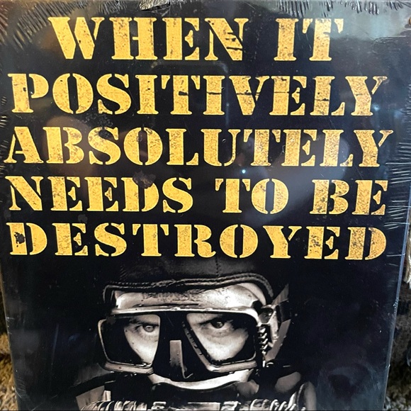 Wall Decor | New Heavy Duty Steel Navy Seals Metal Sign | Poshmark